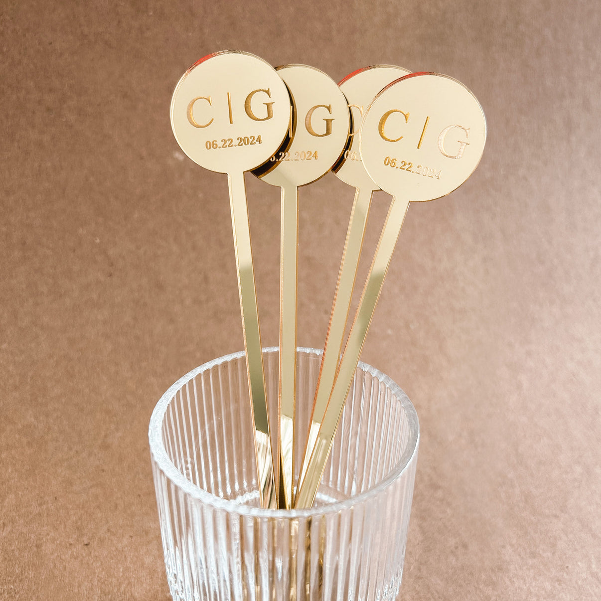 Personalized Wedding Drink Stirrers – Bespoke By Blush